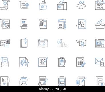 Mapping and charting line icons collection. Cartographer, Atlas, Navigation, Topography, Terrain ...