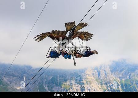 Grindelwald First peak activity - First Glider, Switzerland. Flying ...