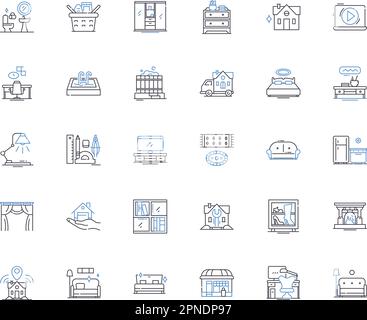 Habitat restoration line icons collection. Rejuvenation, Regeneration ...