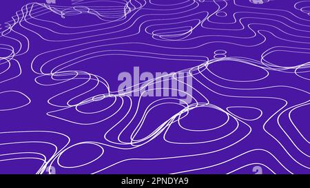 Purple 3D Topographic map background concept abstract background. Space ...