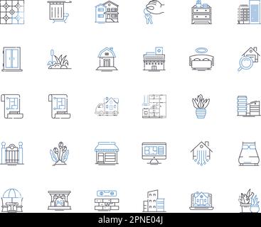Refresh line icons collection. Rejuvenate, Reawaken, Energize, Renew ...