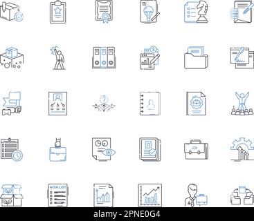 Cohort analysis line icon, vector. Cohort analysis outline sign ...