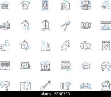 Modernizing line icons collection. Revitalizing, Upgrading ...