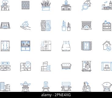 Repurposing line icons collection. Upcycling, Conversion, Reuse ...