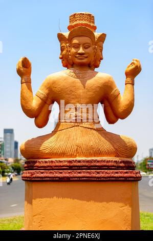 The Statue of Samdech Choun Nath, Phnom Penh, Cambodia Stock Photo - Alamy