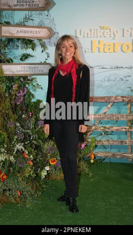 Michaela Strachan attends the gala screening of The Unlikely Pilgrimage ...
