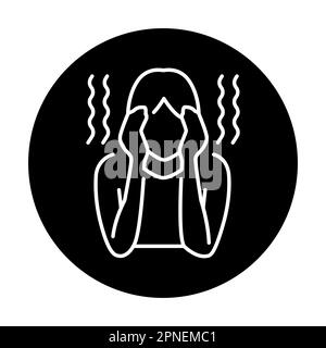 Weakness color line icon. Human diseases. Pictogram for web page ...