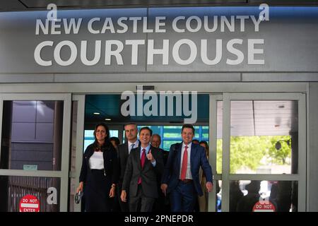 Davida Brook, left, Justin Nelson, center, and Stephen Shackelford ...