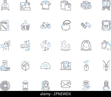 Evolutionary Progress line icons collection. Adaptation, Diversity ...