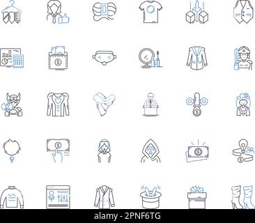 Fabrication unit line icons collection. Manufacturing, Production ...