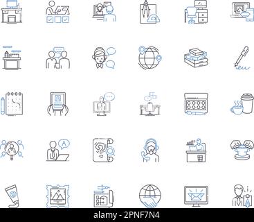 Independent line icons collection. Autonomy, Sovereignty, Self-reliance ...