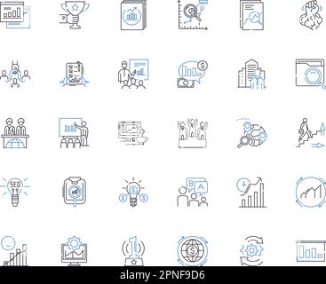 Genetics line icons collection. Chromosome, Mutation, DNA, Allele ...