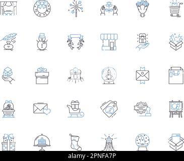 Prizes line icons collection. Rewards, Incentives, Awards, Trophies ...