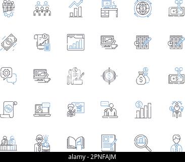 Corroboration line icons collection. Verification, Confirmation ...