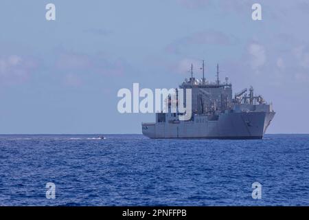 PHILIPPINE SEA (April 16, 2023) Philippine Sailors assigned to Naval ...