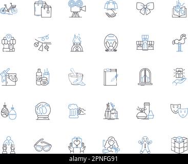 Repurposing line icons collection. Upcycling, Conversion, Reuse ...