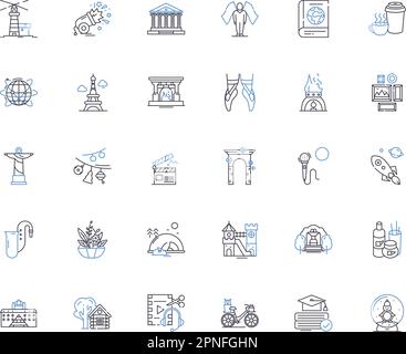 Society line icons collection. Diversity, Equality, Prejudice ...
