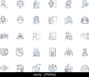 Community line icons collection. Comfort, Shelter, Sanctuary, Haven, Cozy, Welcoming, Liveable ...