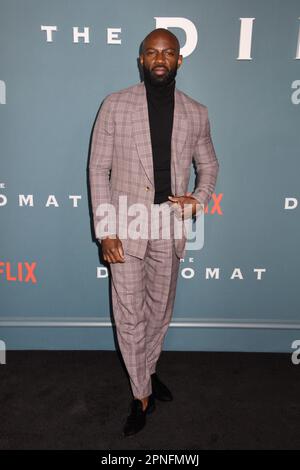 DAVID GYASI in THE DIPLOMAT (2023), directed by SIMON CELLAN JONES ...