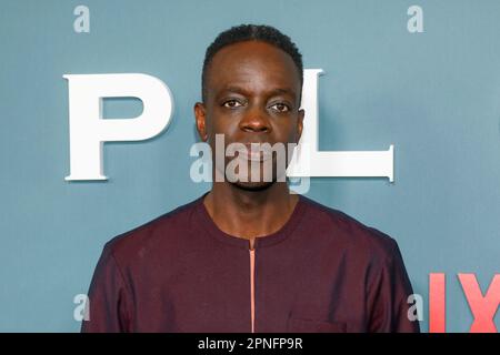 Actor Ato Essandoh attends the premiere of the Netflix series "The ...