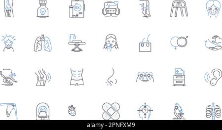 Robustness line icons collection. Resilience, Durability, Strength ...