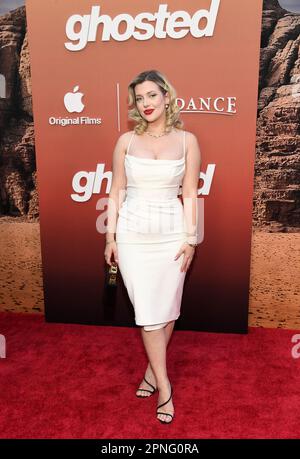 Katarina Mogus attends the premiere of Apple Original Films' "Ghosted ...