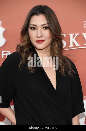 Inga Schlingmann attends the premiere of Apple Original Films' "Ghosted ...