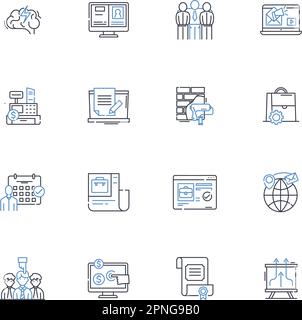 Appreciation line icons collection. Gratitude, Valuing, Thankfulness ...