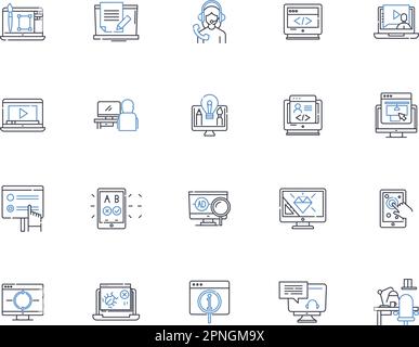 Confederation line icons collection. Unity, Federation, Constitution ...