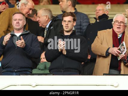 Sunderland Owner, Kyril Louis-Dreyfus is seen with Alexandra Nowikovsky ...