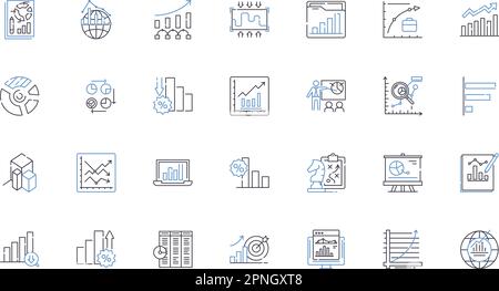 Timeline line icons collection. Progression, Chronology, Milests ...