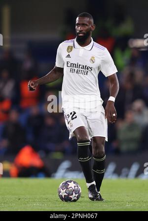 LONDON - Antonio Rudiger of Real Madrid with UEFA Champions League ...