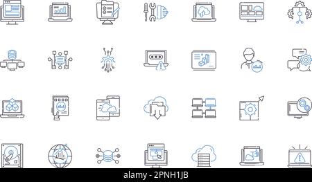 API icon for apps and web, linear design Stock Vector Image & Art - Alamy