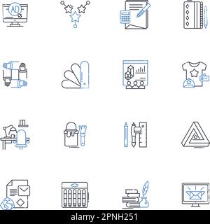 Craftsman line icons collection. Artisan, Woodworker, Maker, Carpenter ...