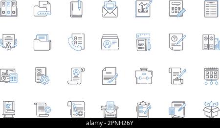 Wayfinding line icons collection. Navigation, Direction, Signage ...