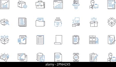 Schedule line icons collection. Timetable, Agenda, Itinerary, Calendar, Roster, Plan, Scheme ...