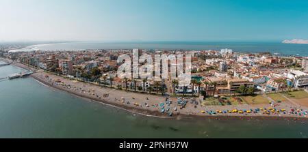 La Punta Callao Peru. Aerial view. Panoramic view Stock Photo - Alamy