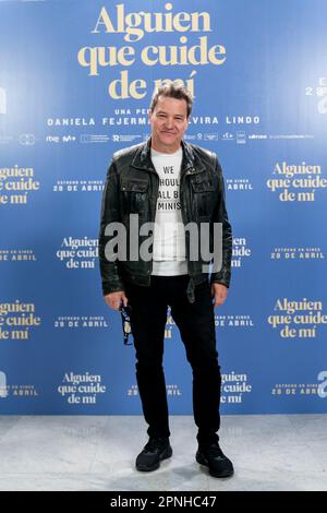 Actor Pedro Mari Sanchez poses during a portrait session at the Canal ...