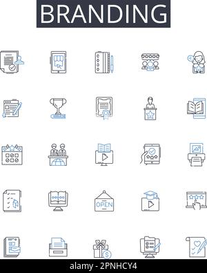 Reporting position line icons collection. Analytics, Data, Metrics, Insights, Reporting ...