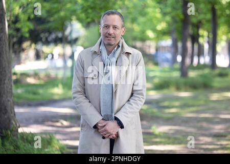 Portrait of Regional Director Enedis Paris Nicolas Perrin during the ...