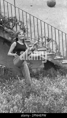 Pia Genberg Swedish model and actress who together with her twin sister ...