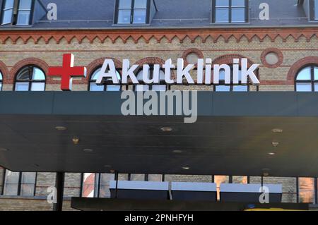 Copenhagen /Denmark/19 April 2023/ Danish national health system Amager ...