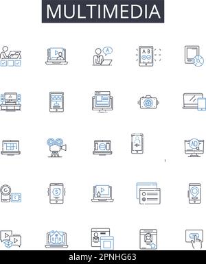 Innovator line icons collection. Pier, Visionary, Trailblazer, Creator ...