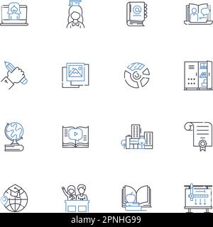 Science innovations vector line icons set. Innovations, Science ...