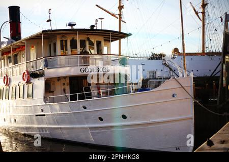 ship into the port of Goteburg Stock Photo - Alamy