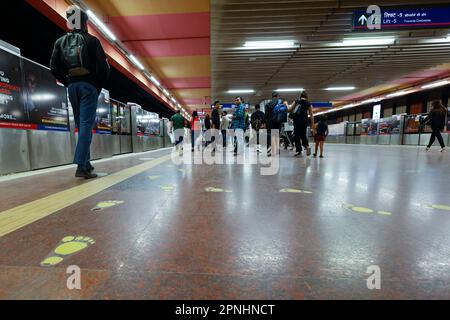 The Dilli Haat - INA metro station in Delhi,India Stock Photo - Alamy