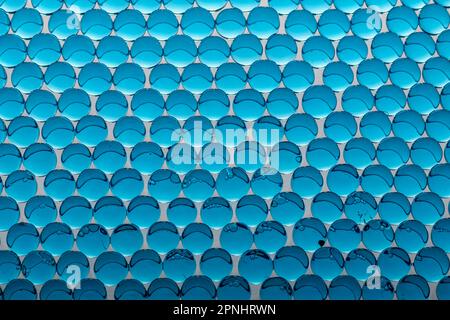 a heap of transparent shiny blue pearls Stock Photo - Alamy