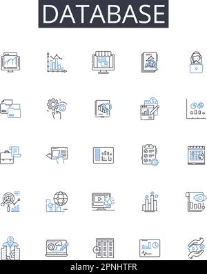 Stockroom line icons collection. Storage, Inventory, Warehouse ...