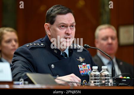 Gen. Chance Saltzman, Space Force Chief of Space Operations salutes ...