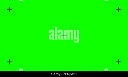 Chroma key background. Green screen with point icon. Vector ...